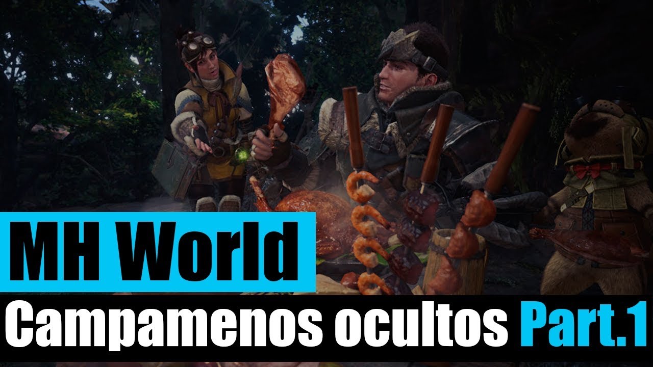 Tutorial - Campamentos ocultos en MH World (Bosque Primigenio y Yermo ...