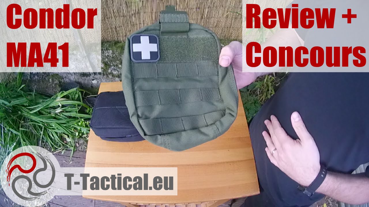 Review + Concours : Condor MA41 rip-away EMT pouch | t-tactical.eu ...