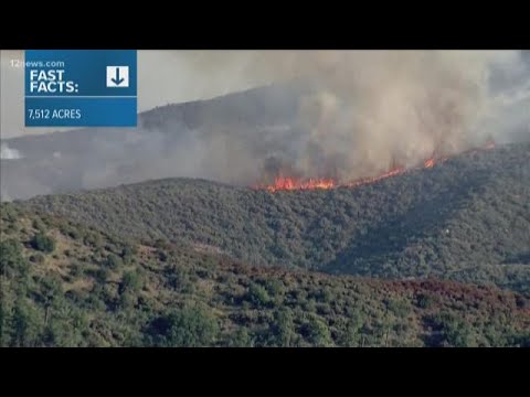Wildfire Watch: 3 fires burning across Arizona - YouTube