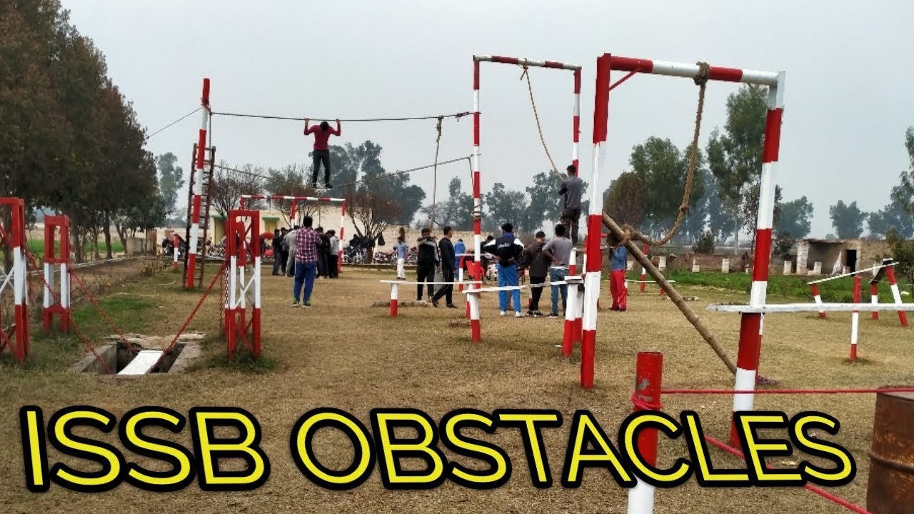 😯😯ISSB OBSTACLES FOR ARMY NAVY PAF| How to do OBSTACLES | obstacles ki ...