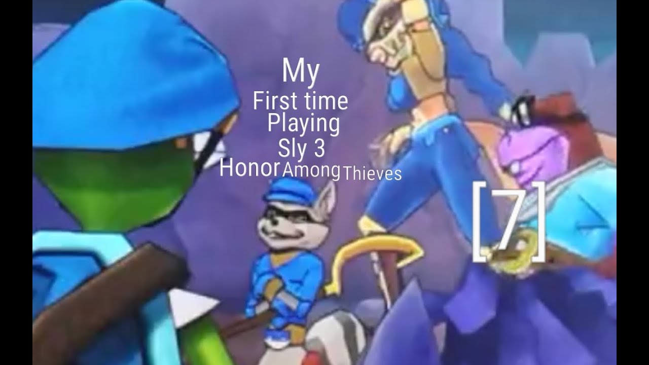 This mask of dark earth is crazy [My First Time Playing Sly 3 honor ...