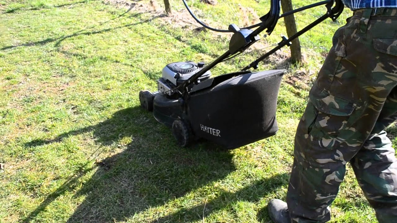 Hayter Ranger 48 Push Lawnmower - YouTube