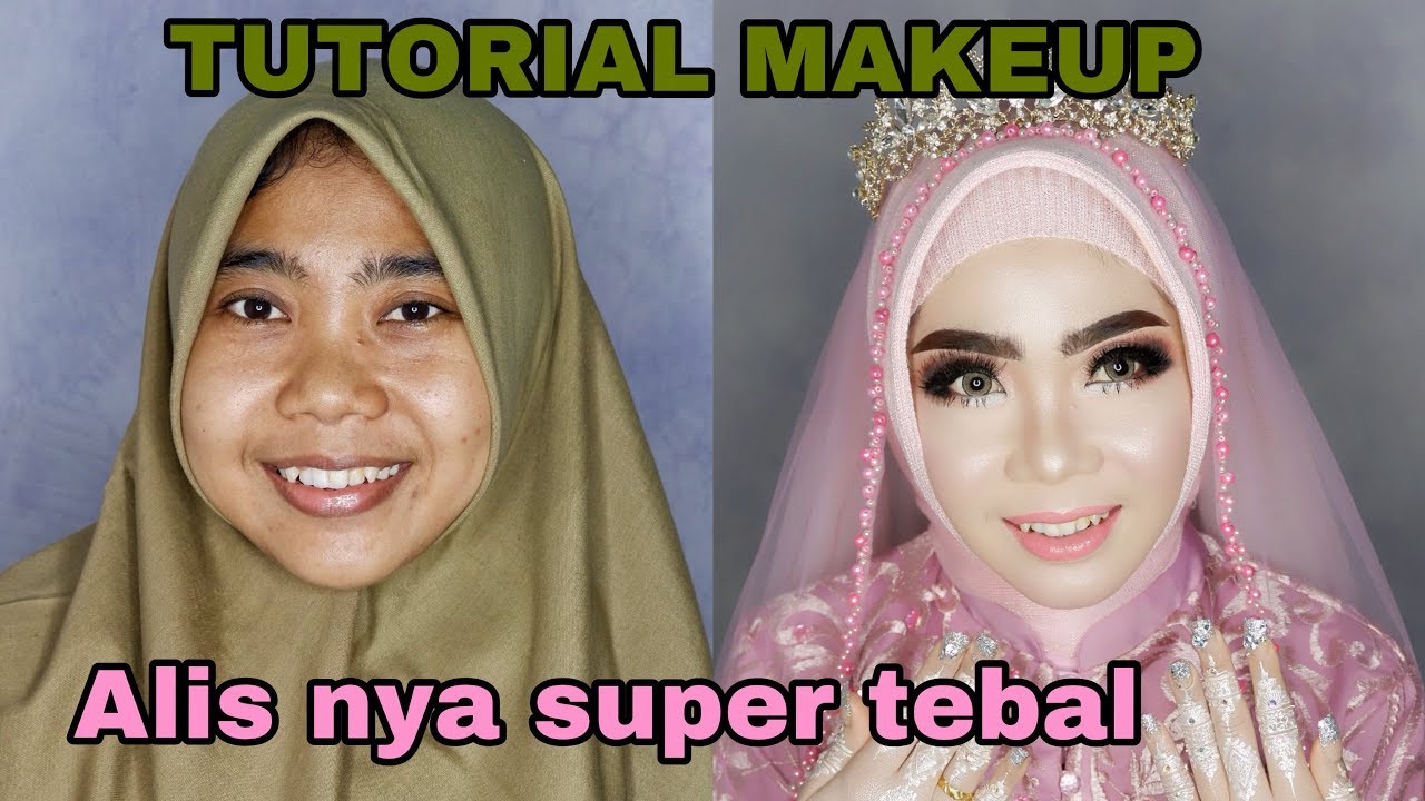 Tutorial makeup di ALIS TEBAL - YouTube