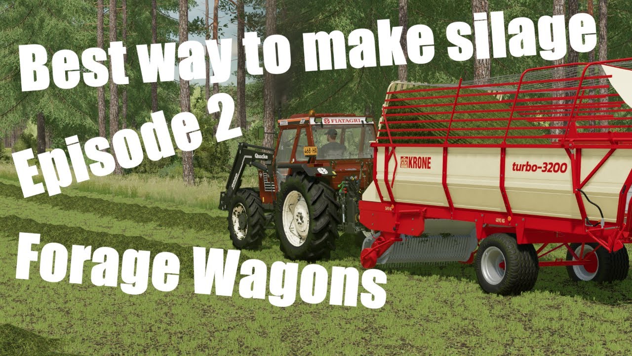 Harvesting 60HA Of Silage & Best Way To Make Silage Solo Ep.2. | FS22 ...