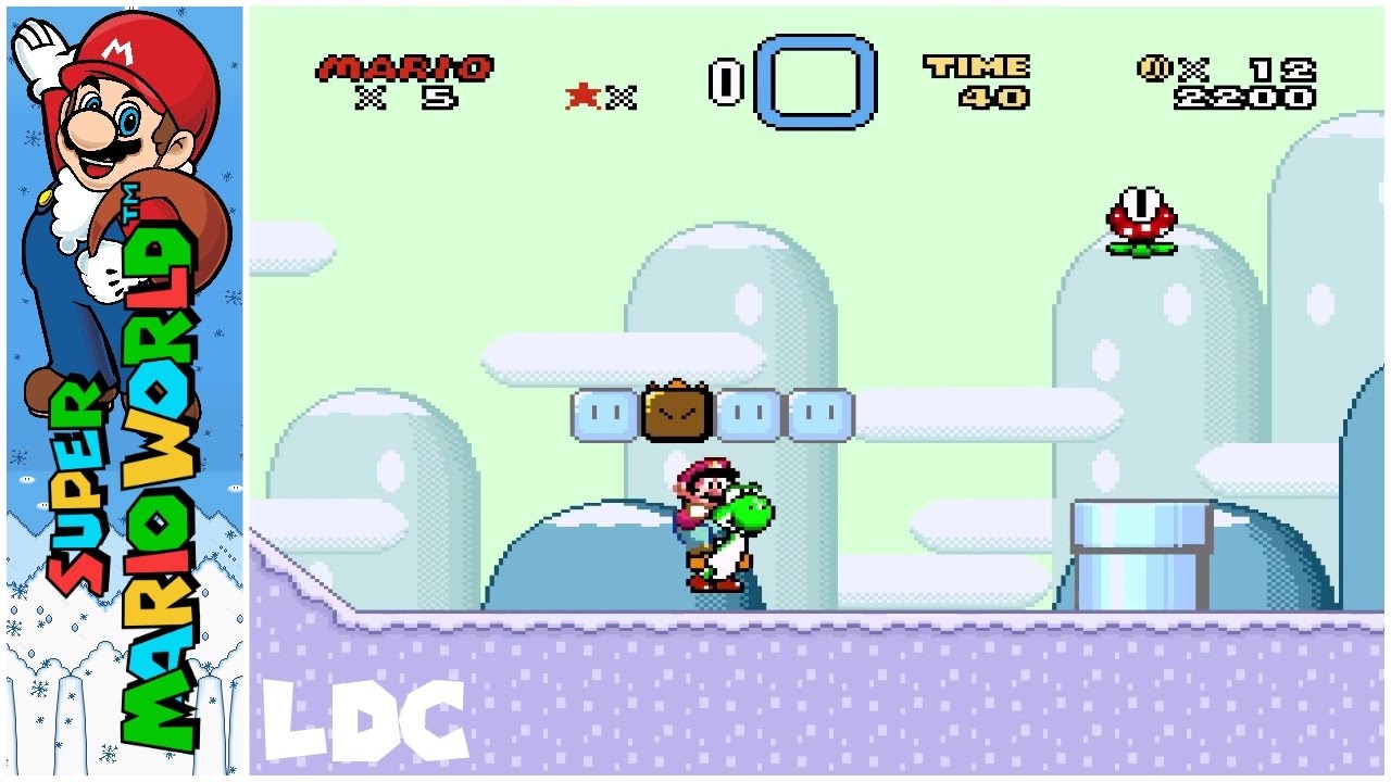 SMWC Winter LDC - Mario and Yoshi's Christmas Dash (2010) | Super Mario ...