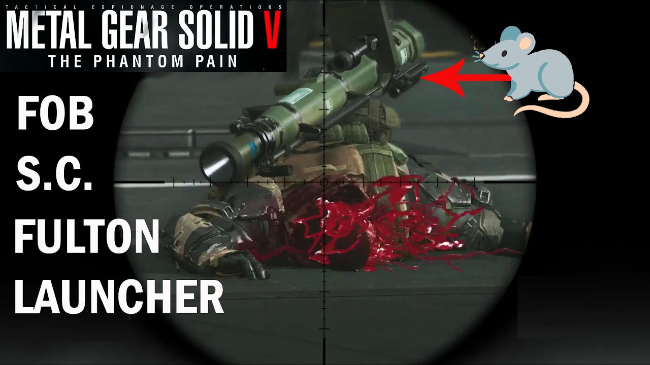 MGSV FOB : 🤮 Fulton Launcher X Rocket punch 🦾💥 - YouTube