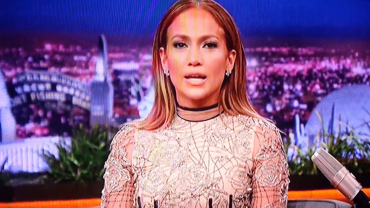 Jennifer Lopez on The Tonight Show - YouTube