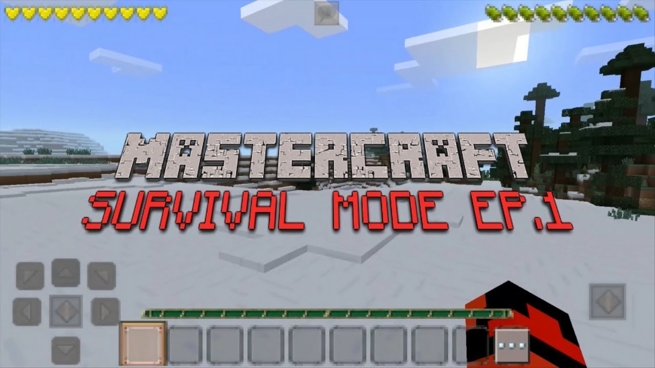 MasterCraft - Survival Mode EP.1 - YouTube