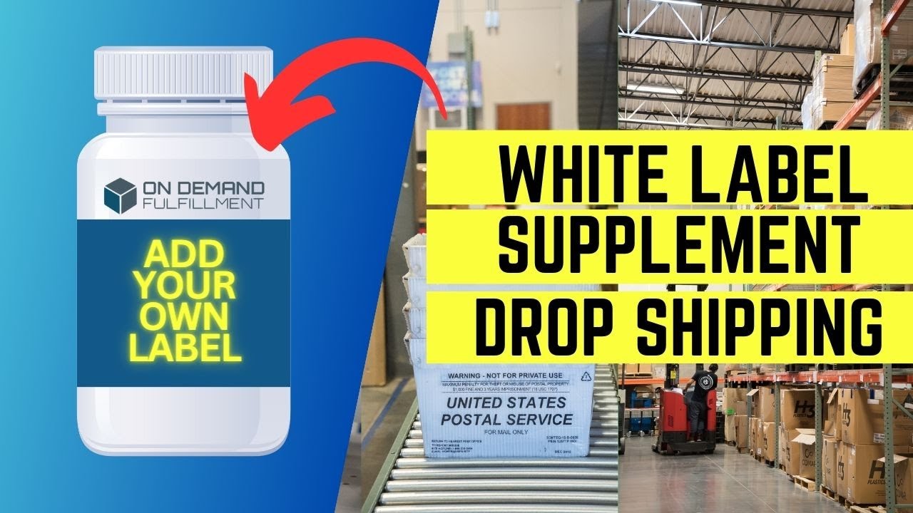 White Label Supplements dropship - YouTube