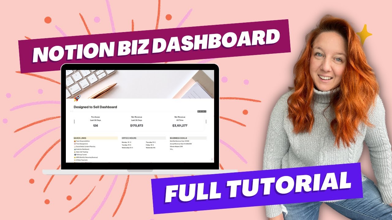 Notion Tour (Dashboard & Set up) - How I organize my Coaching Business ...