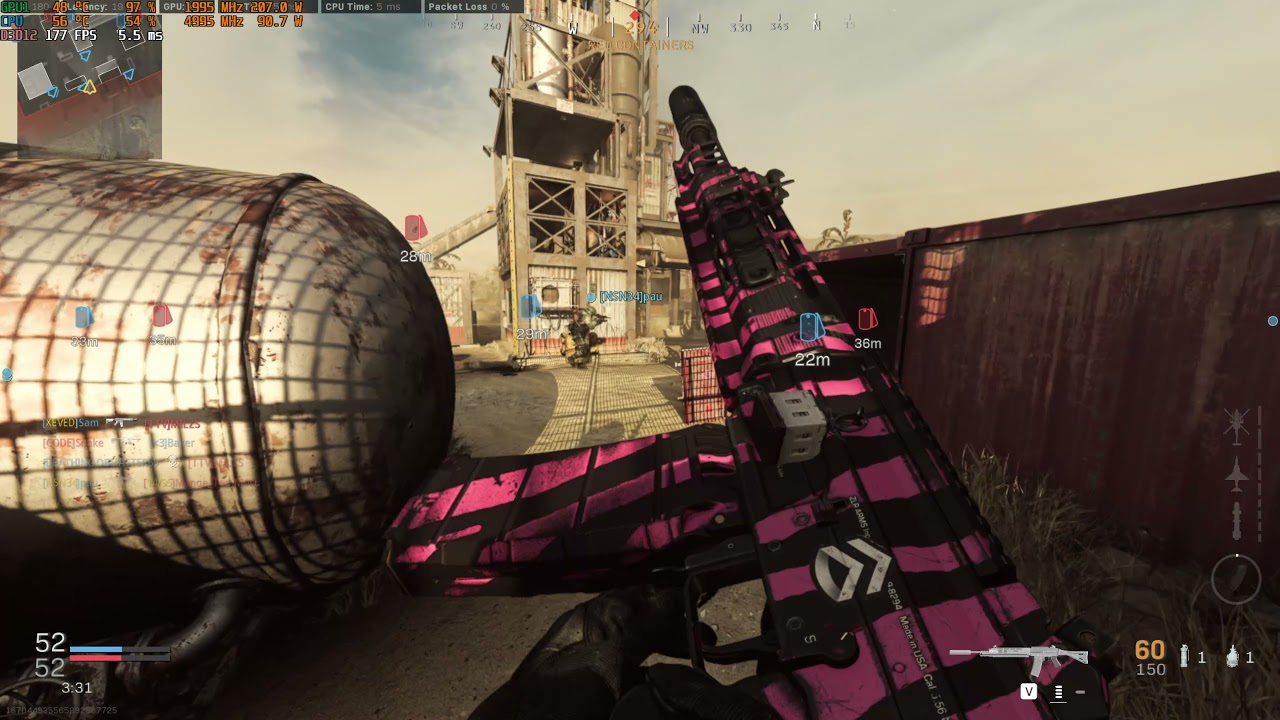 CoD Modern Warfare Rust Gameplay 53-18 Attack Chopper x2 - YouTube