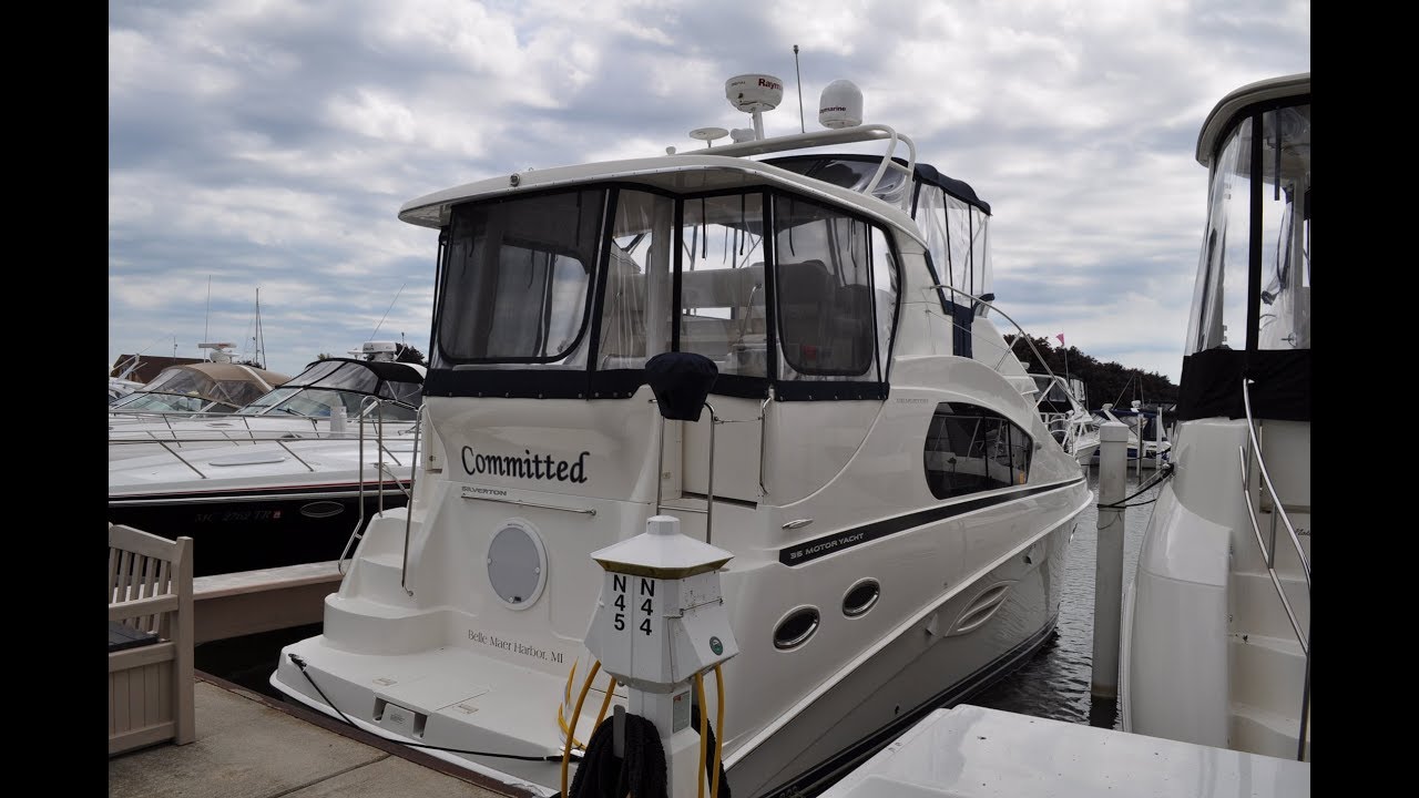 2008 Silverton 35 Motor Yacht -- SOLD - YouTube