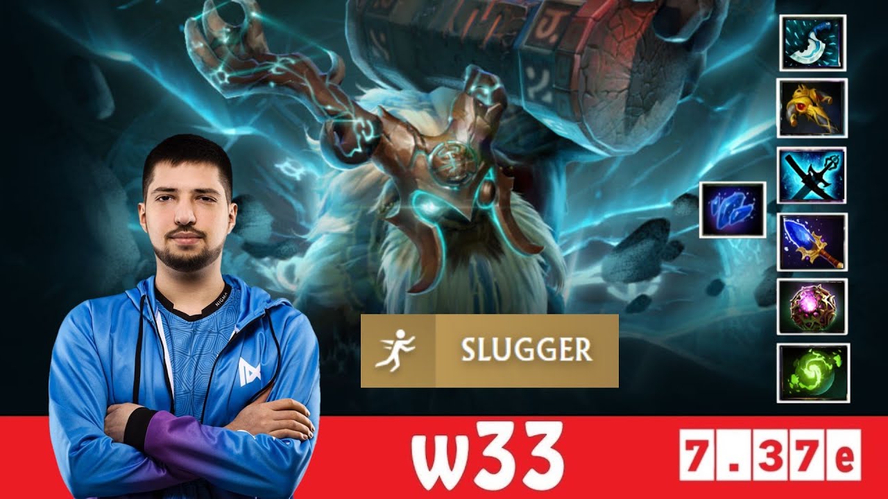 [DOTA 2] w33 the EARTHSHAKER [OFFLANE] [7.37e] - YouTube