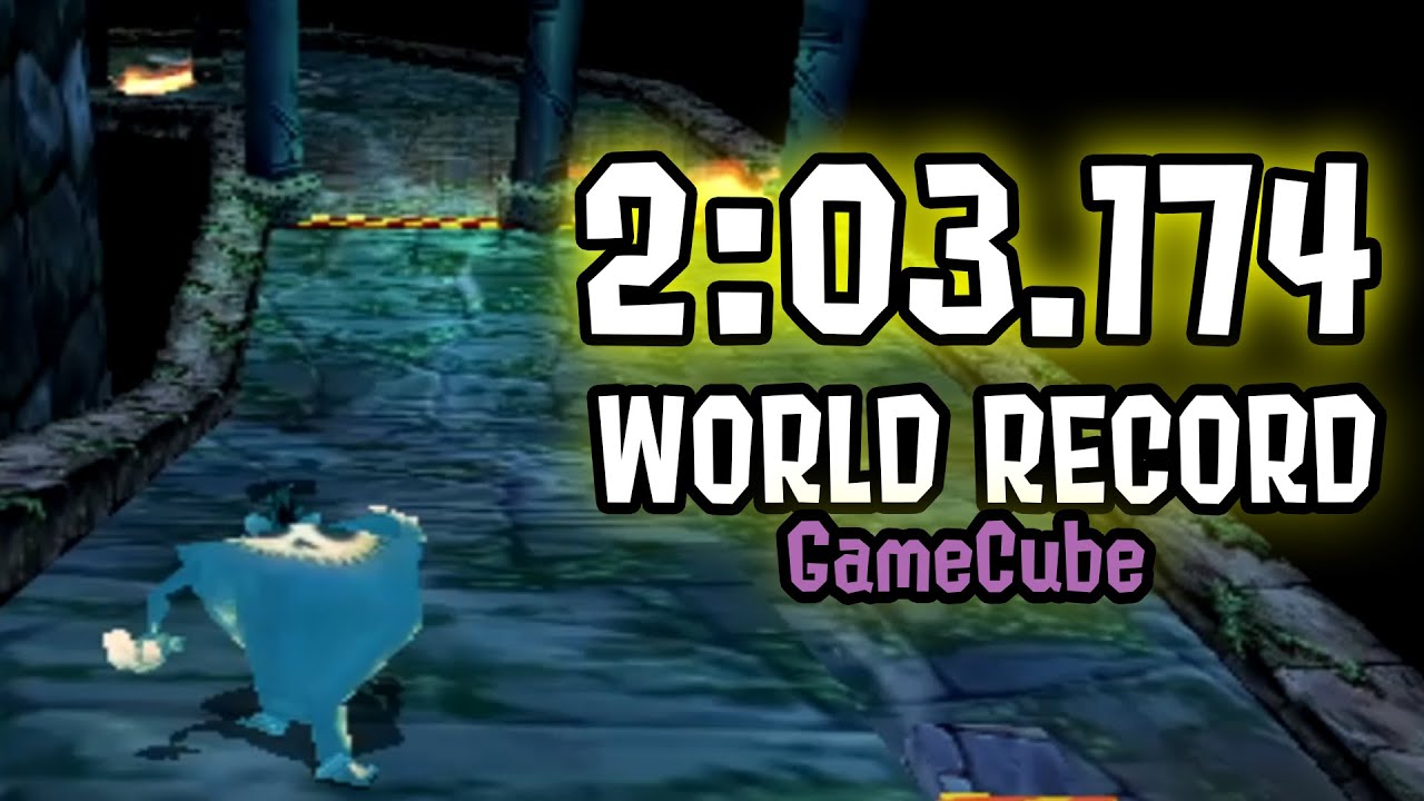 Rayman Arena GC - Dark Sewer in 2:03.174 (World Record) - YouTube