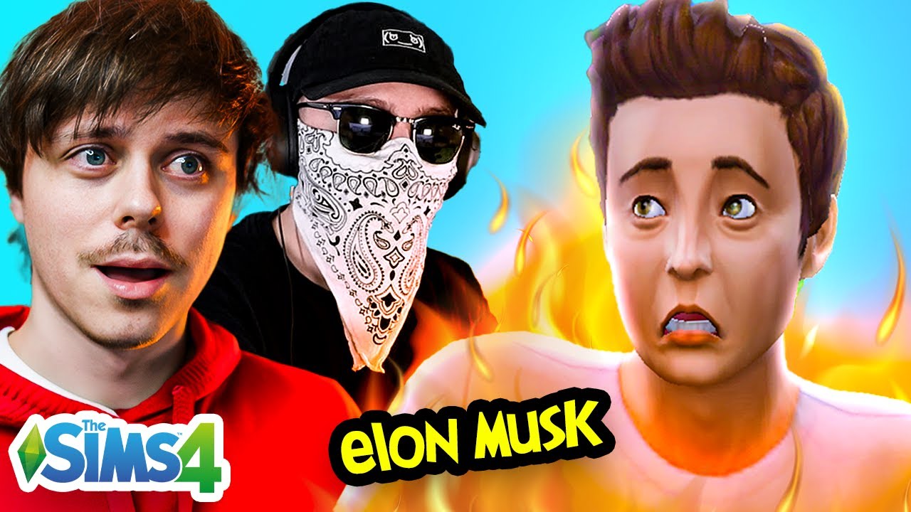The Sims But We Torment Elon Musk - YouTube