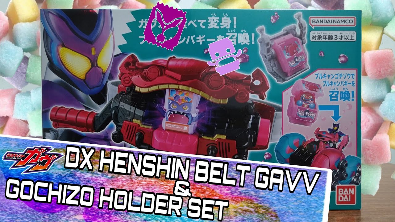 DX HENSHIN BELT GAVV & GOCHIZO HOLDER SET [UNBOXING+REVIEW] - KAMEN ...
