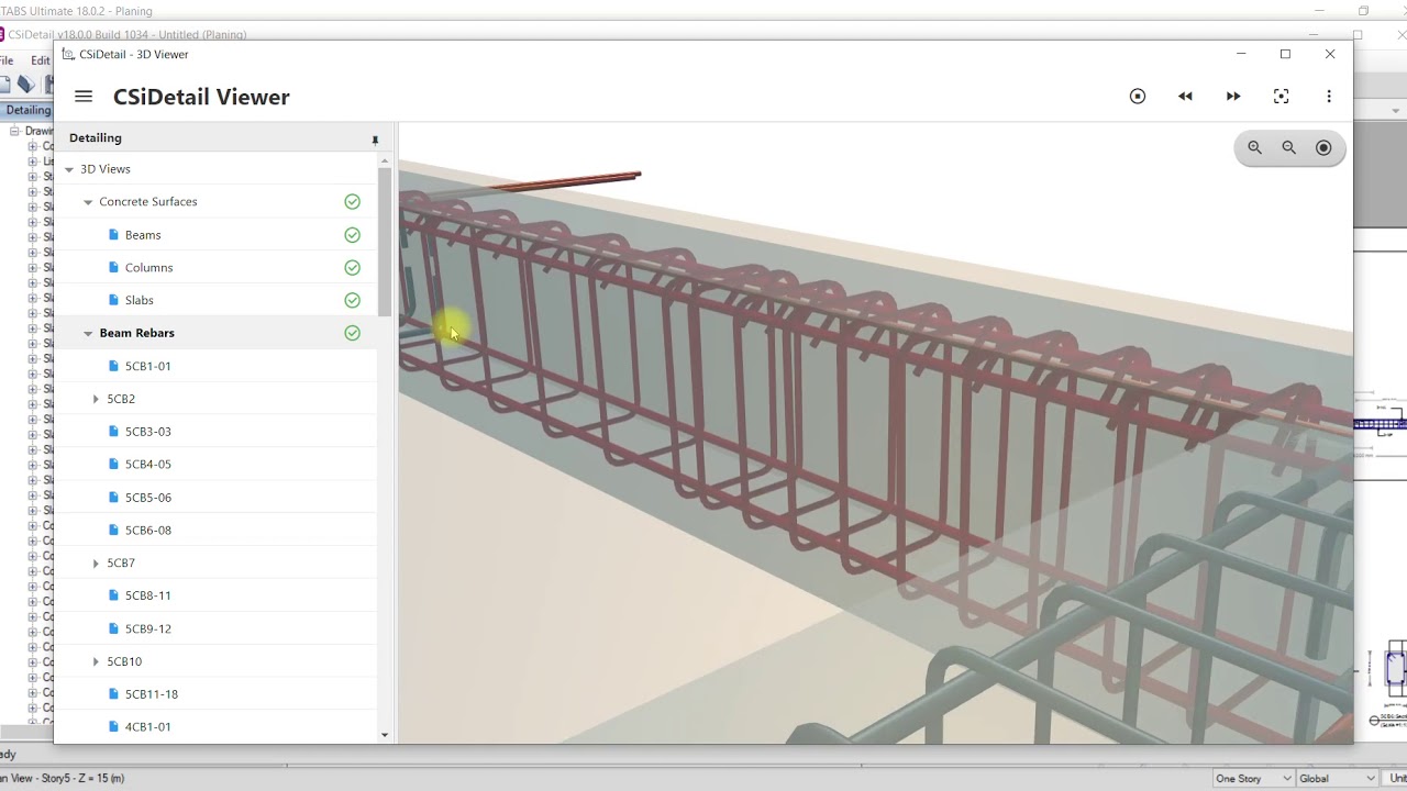 ETABS 18 Concrete Design+Detailing. - YouTube