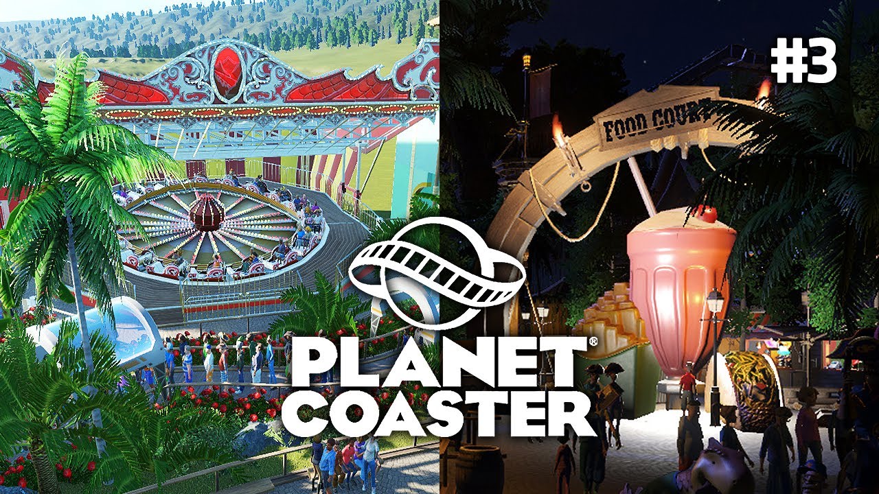 3화 : 🍖기운없으실까봐 고기집만 벌써 4개째.. 추억의 놀이기구등장! l 플래닛코스터 l planet coaster - YouTube