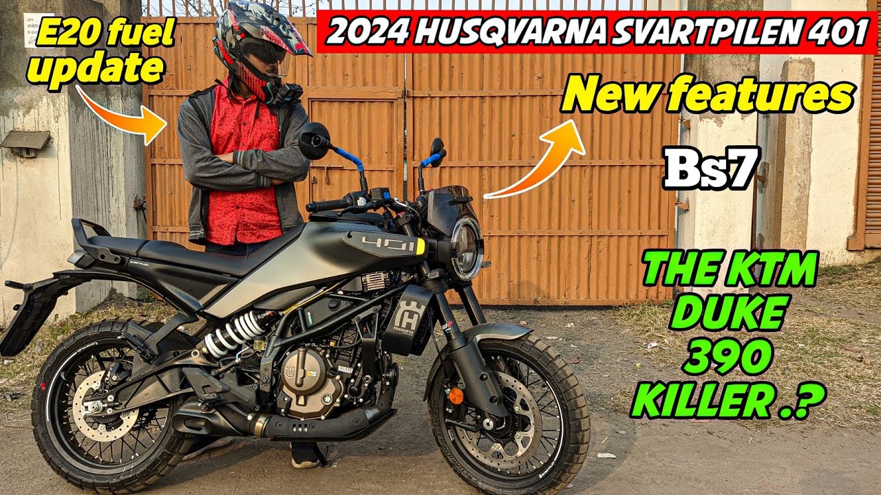 2024 All New Husqvarna Svartpilen 401 Detailed Review - The KTM Duke ...
