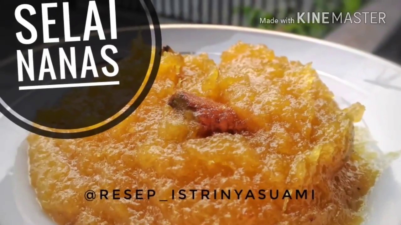 Resep Selai Nanas Enak Bahan Alami - YouTube
