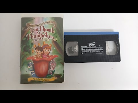 Opening To Tom Thumb & Thumbelina 2002 VHS 60fps