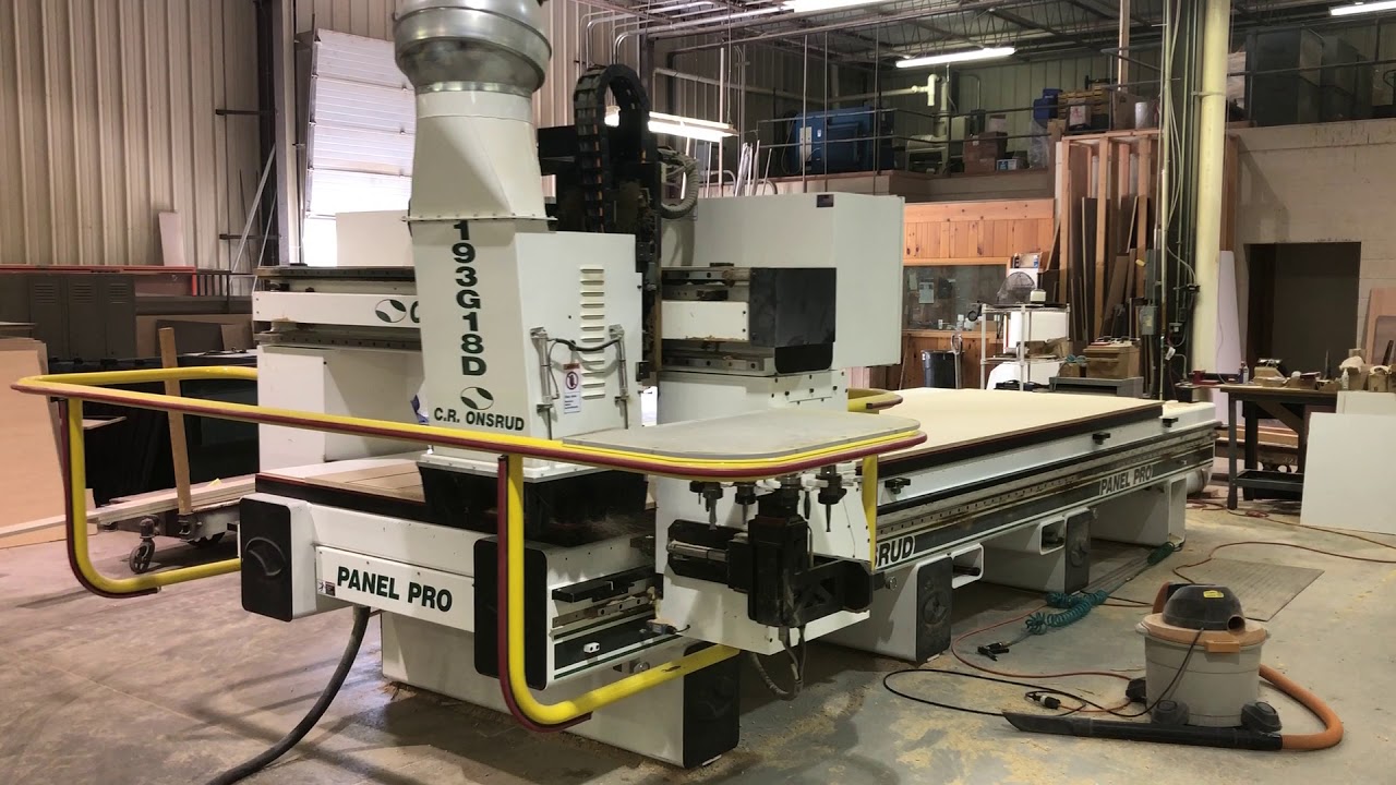 2008 C.R. Onsrud, model 193G18D, CNC router | For Sale | Online Auction ...