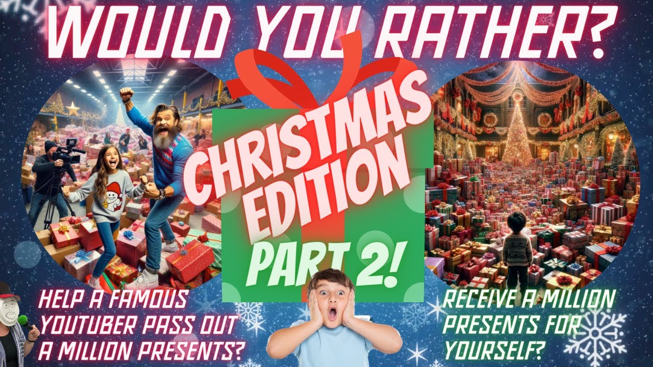 Would You Rather -CHRISTMAS EDITION Pt.2! Exciting Brain Break & Warm ...