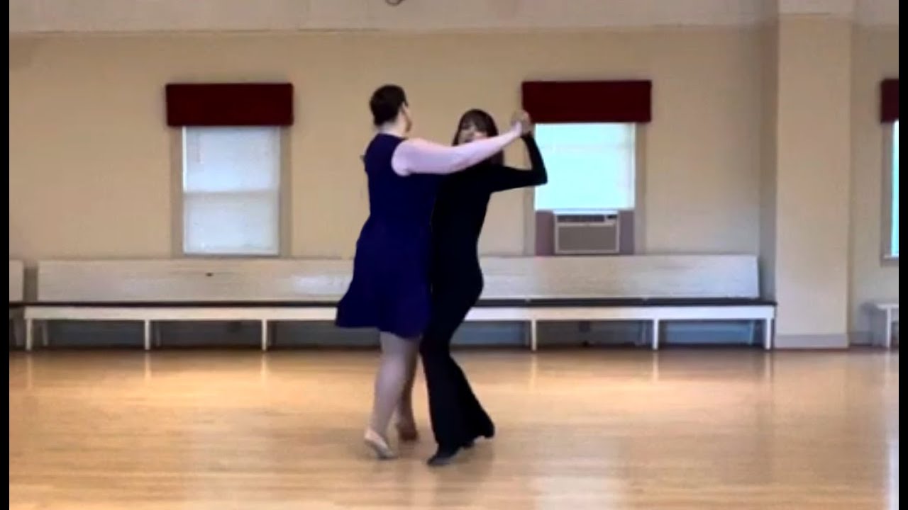 Improve Lock Steps in Waltz and Quickstep - YouTube