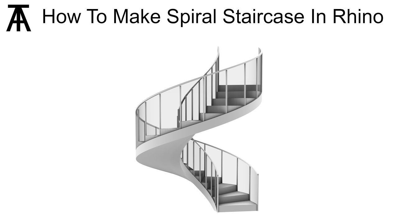 How To Make Spiral Staircase In Rhino YouTube how-to-make-spiral-staircase-in-rhino-youtube