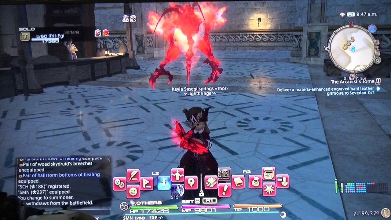 FF14 Kayla Sasegi'springs *\O/* Part 631 Kinna Weapon - YouTube