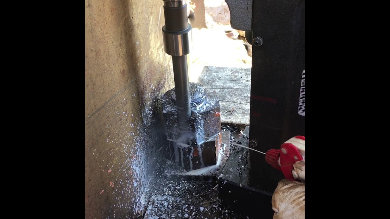 Nut Drilling Bolttech Mannings - YouTube