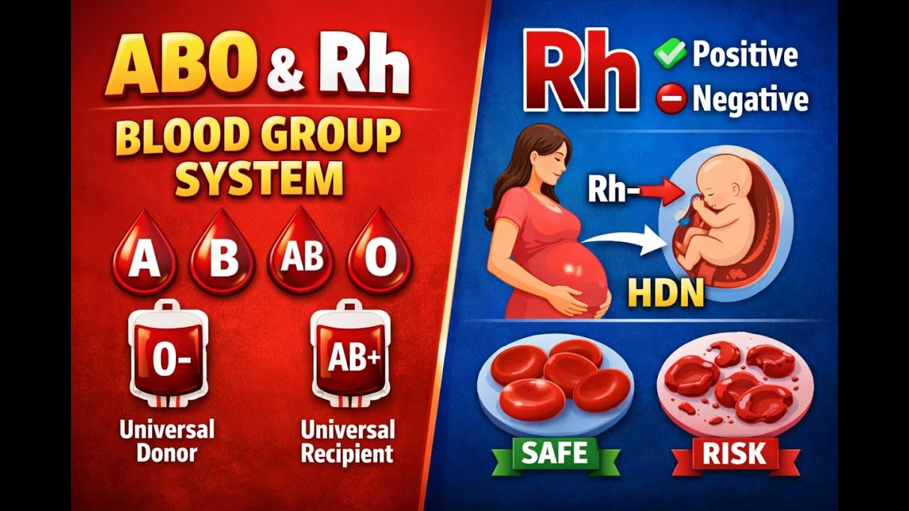 ABO & Rh Blood Group System | Blood Banking | Immunohematology # ...