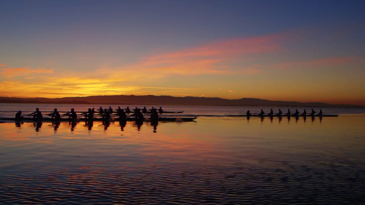 Stanford Men's Crew Sunrise Row - YouTube