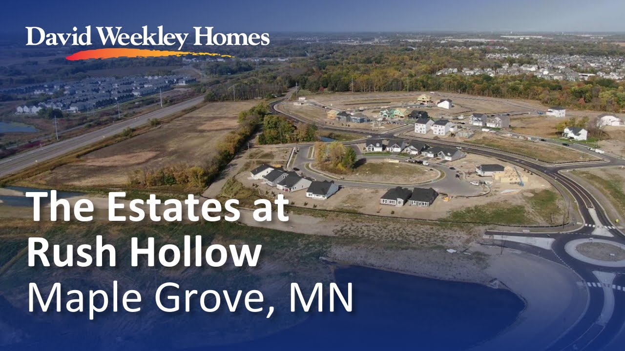 New Homes in Maple Grove, MN | The Estates at Rush Hollow | David ...