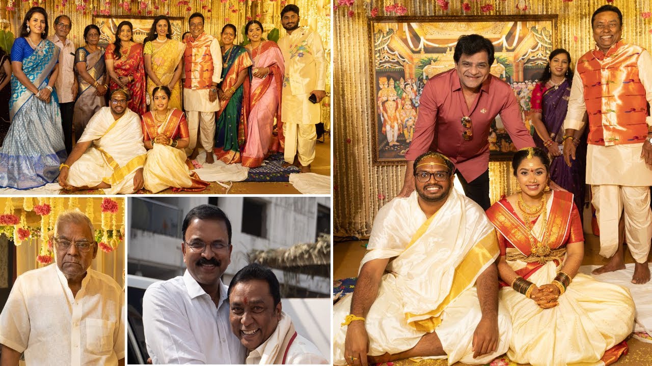 Kadambari Kiran's daughter Purna Sai Sree's wedding | Actor Kadambari ...