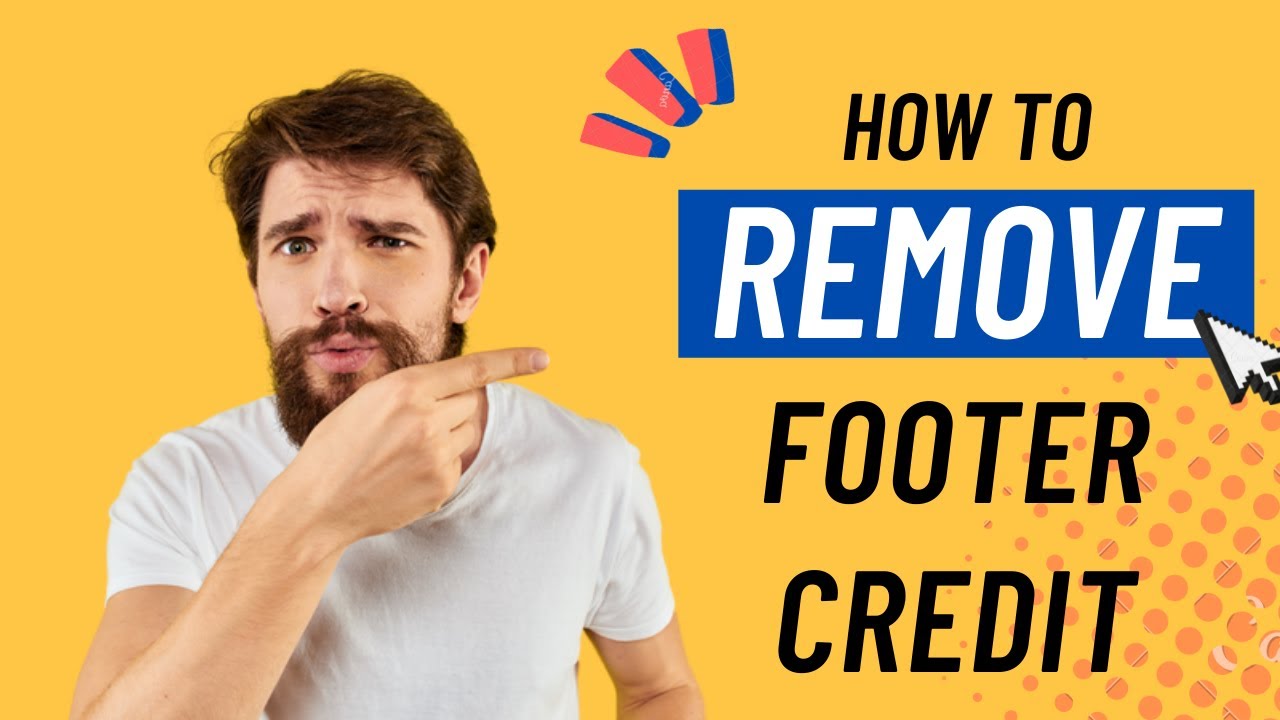 How To Remove Footer Credit From Any WordPress Website YouTube how-to-remove-footer-credit-from-any-wordpress-website-youtube