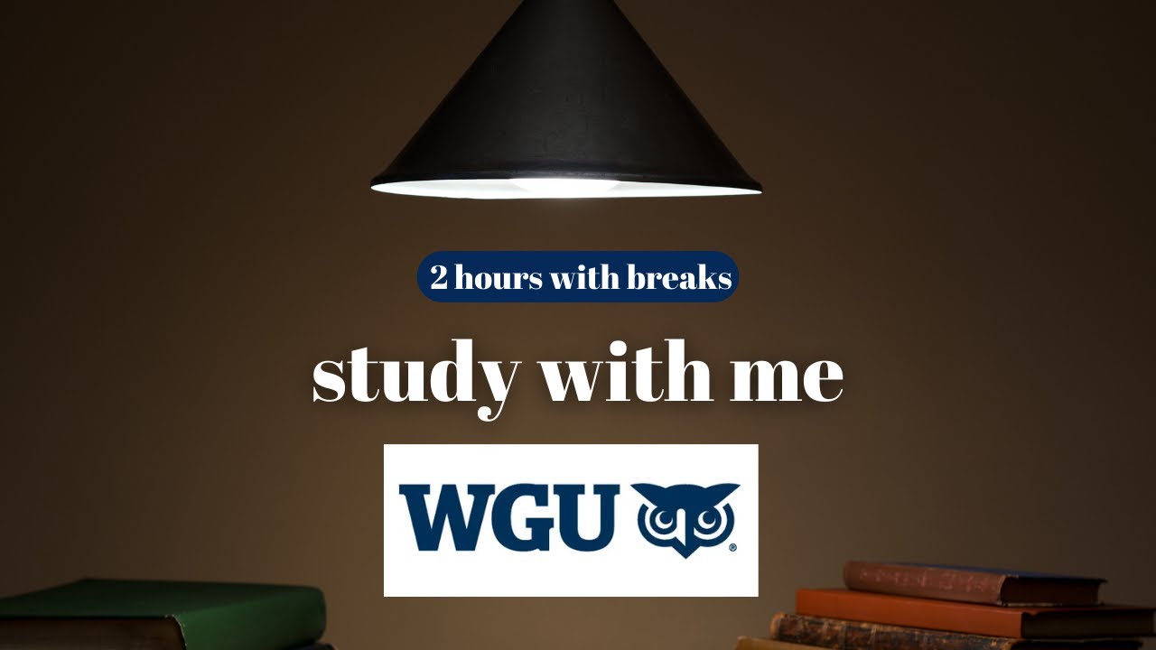 Study w/ Me - WGU - B.S. Information Technology Management (C720) # ...