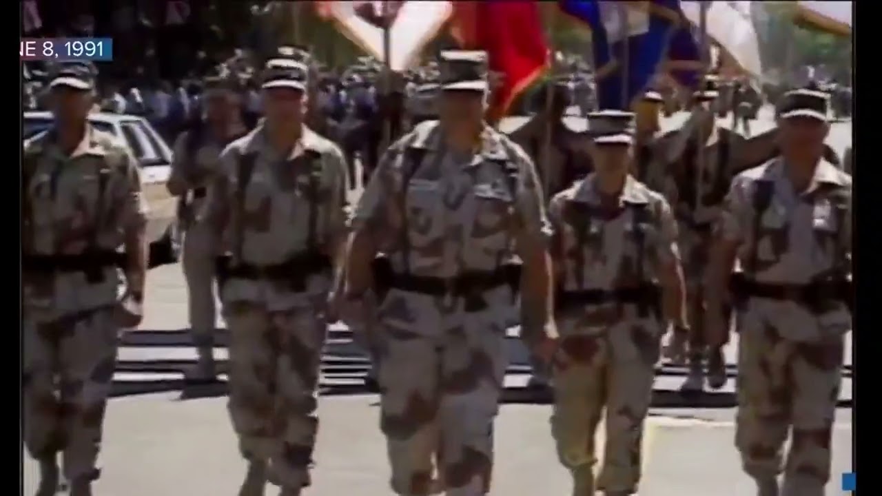 1991 US military parade no filter - YouTube