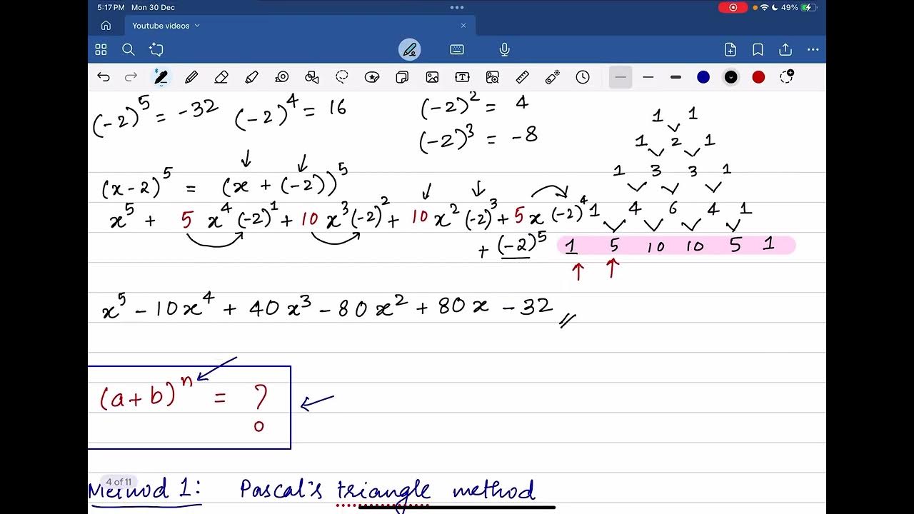 9709 | AS levels | Pure Maths | Binomial expansion - Part 2 - YouTube