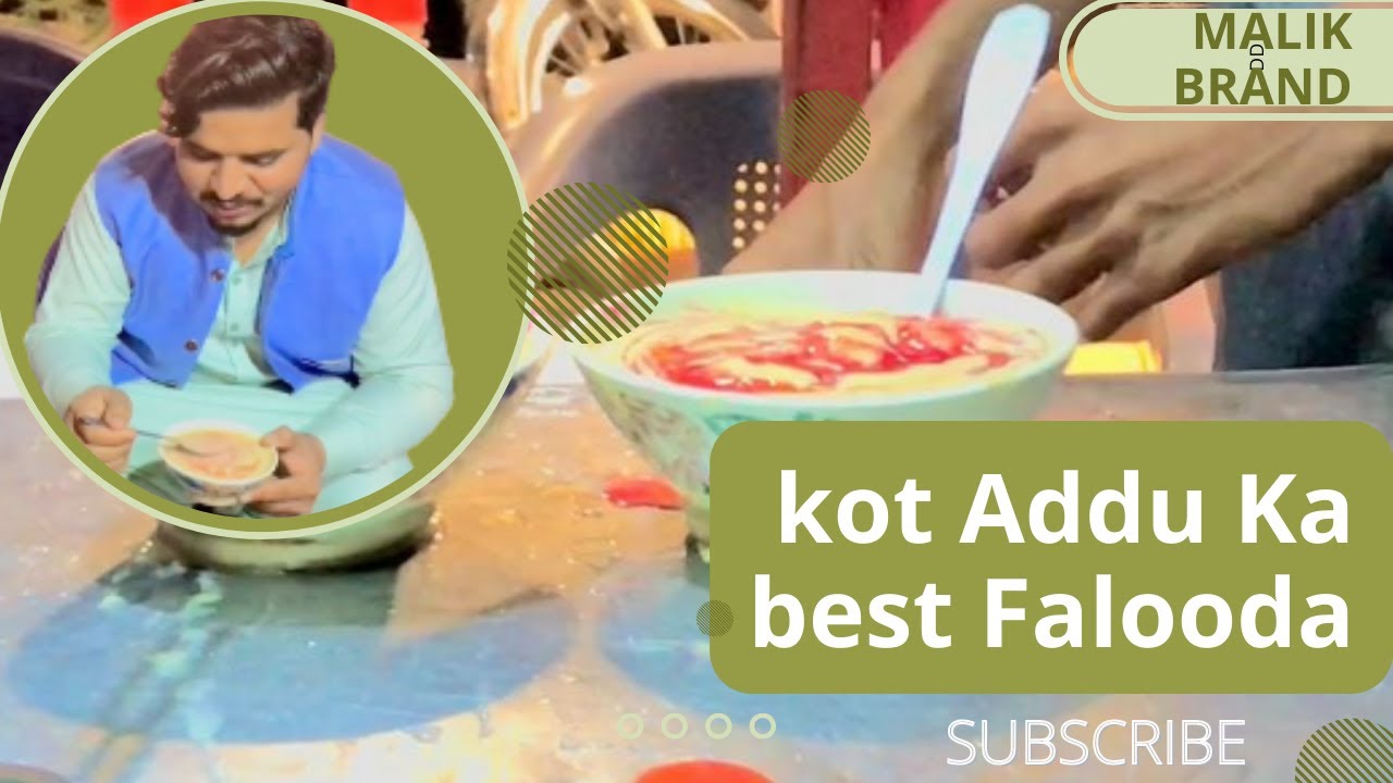 kot addu best falooda | street food tour | kot addu street food |#vlog6 ...