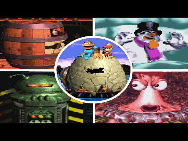 Donkey Kong Country 3 Bosses