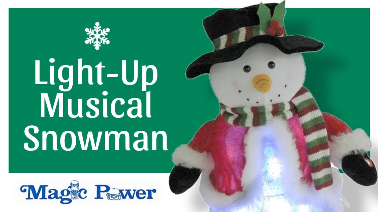 Magic Power Co. Ltd. 2016-2022 - Light-Up Musical Snowman (all 8 songs ...