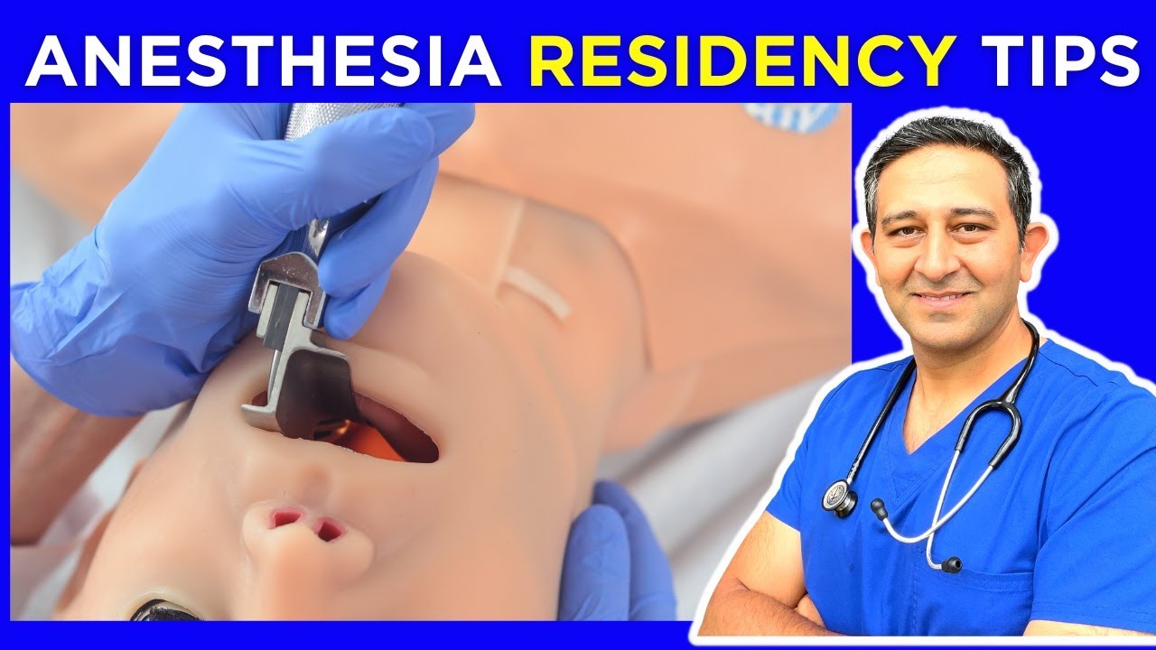 Anesthesia Residency Success Tips For New Residents - YouTube
