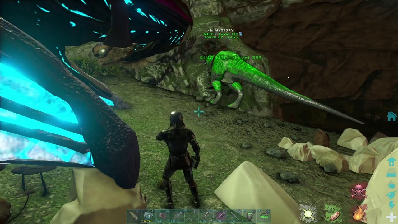 Defending Main Aberation small fob Ark Official Pvp Ps4 - YouTube