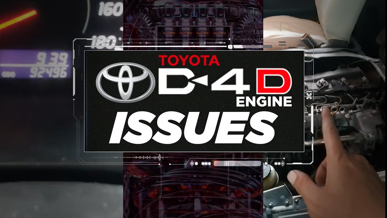 TOYOTA D4D ENGINE ISSUES | MASTER GARAGE - YouTube