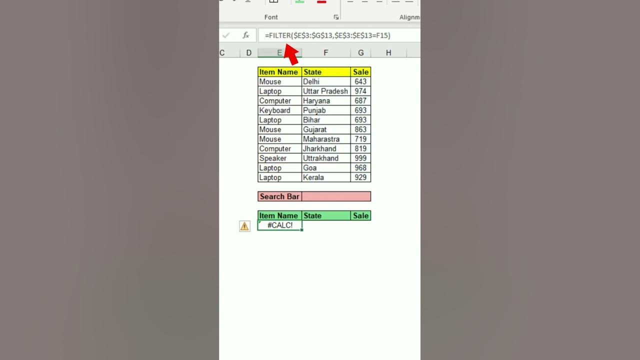 Search Function In Excel Expertexcelguru Exceltips Exceltricks Filterformula Filterfunction