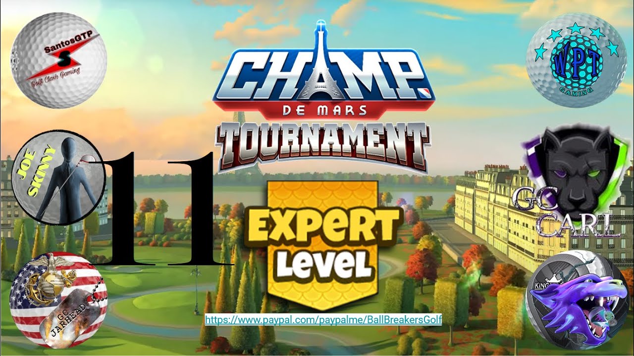 H11E Golf Clash Champ De Mars Tournament 2022 Hole 11 Expert OR/WR ...