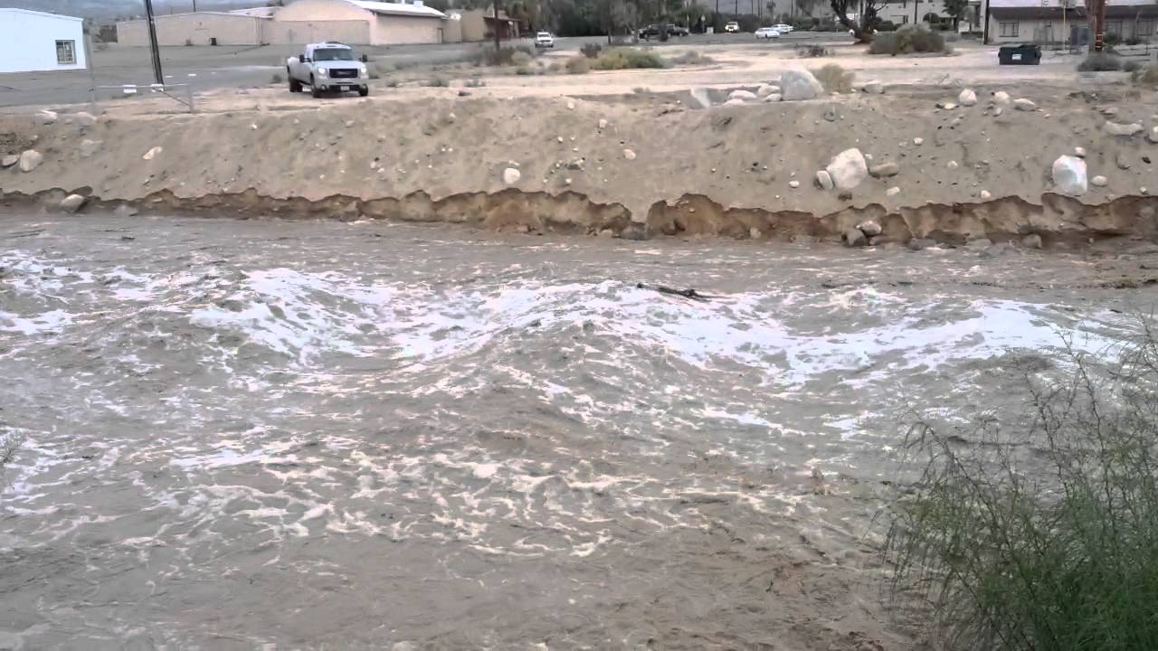 Flooding in 29 Palms Aug 29 2013 - YouTube