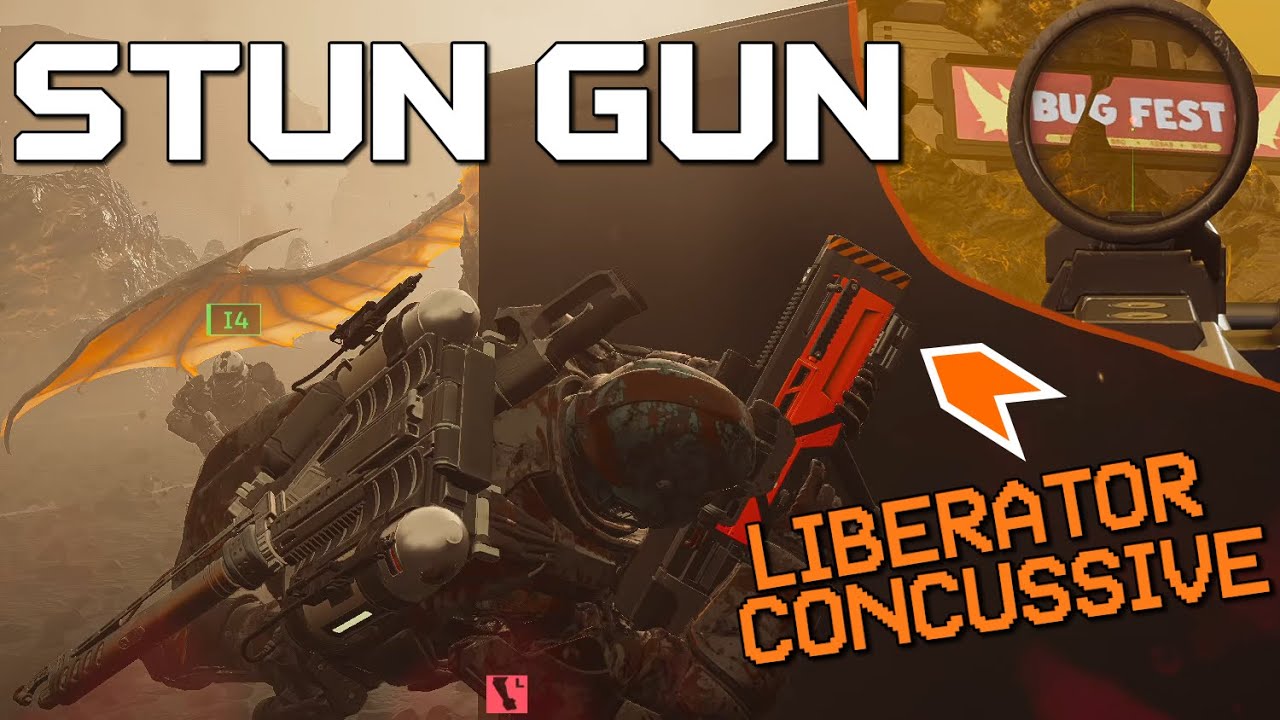 STUN GUN BUG FEST | Helldivers 2 - YouTube