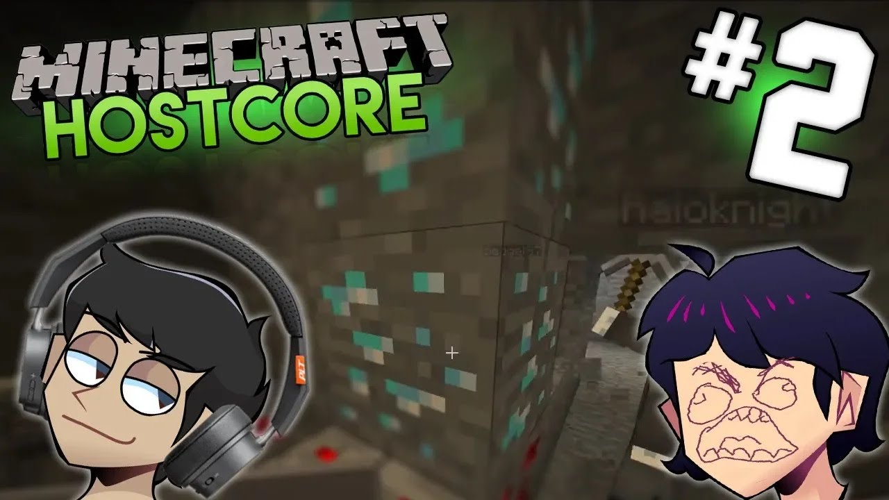 Minecraft Hostcore - Episode 02 (Play Minecraft, Mine Diamonds ...